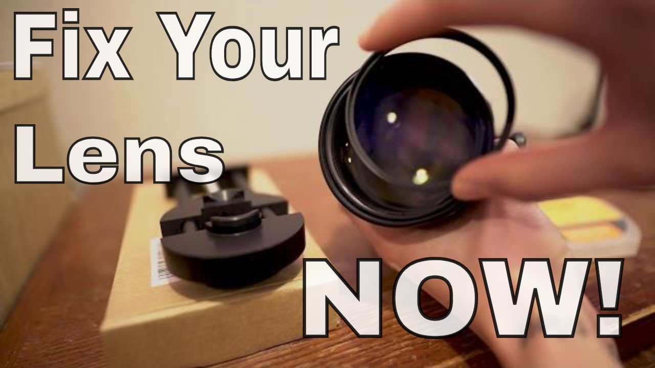 One Minute Fix: How to repair a lens filter! - YouTube