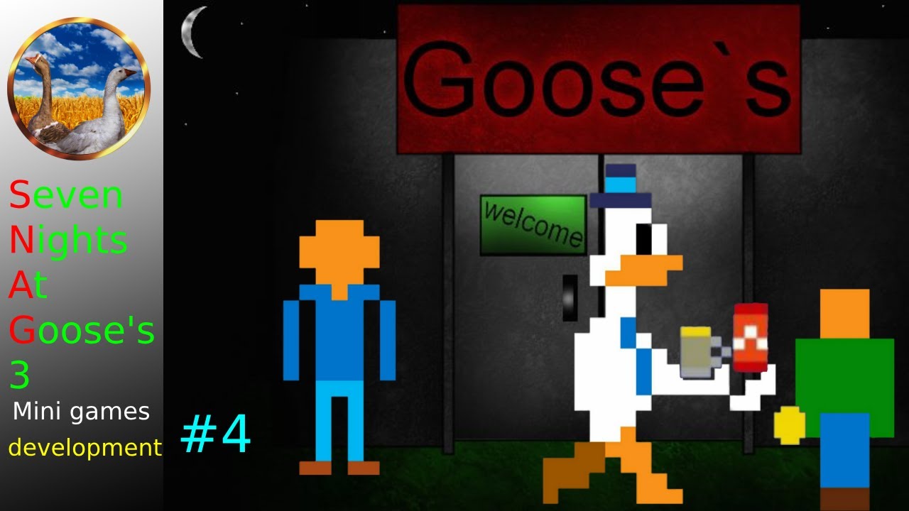 Seven Nights at Goose's 3 development mini game #4 - YouTube