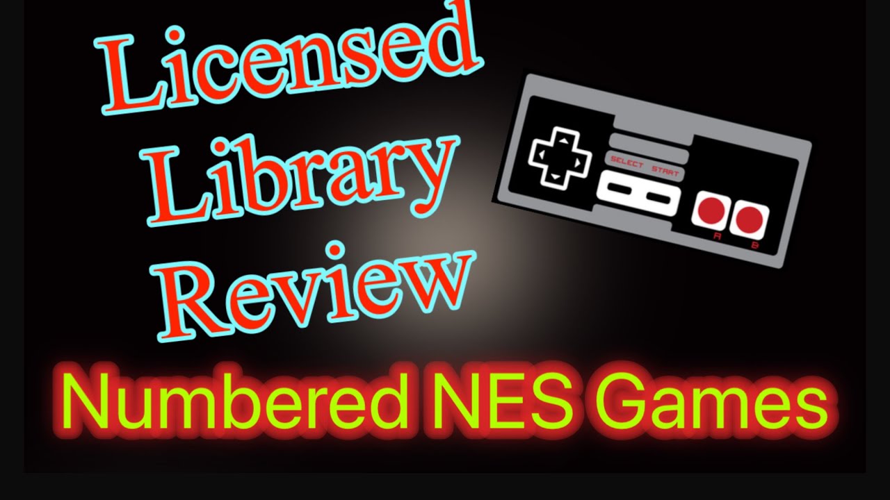 Every Numbered NES Game - North American Licensed - YouTube