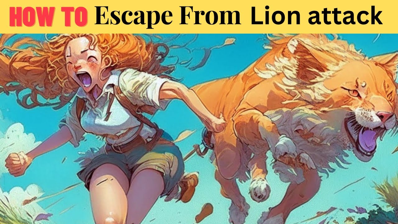 What can you do when lions attack you? - YouTube