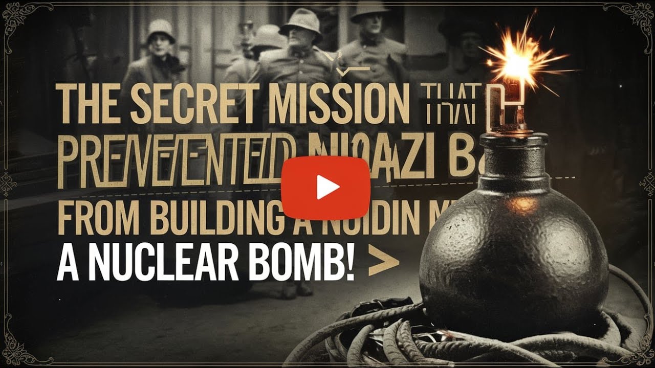 🧪 The Secret Mission That Prevented Nazi Germany from Building a ...