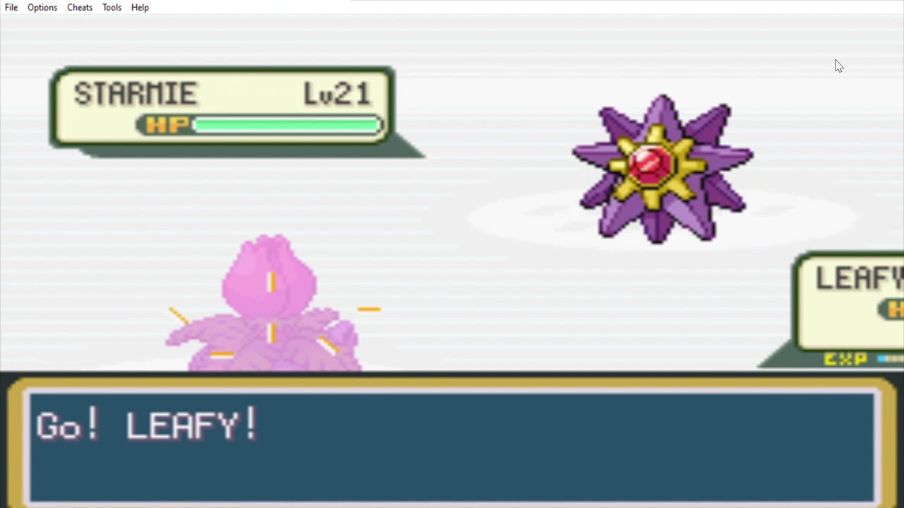 Pokemon Fire Red - Part 5 - Cerulean city gym leader - Misty - YouTube
