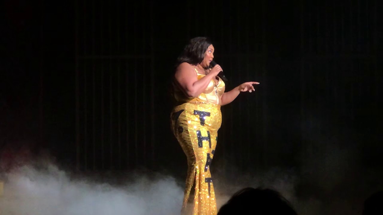 Lizzo Inspirational Speech Live - Brixton O2 Academy London - Lizzo Cuz ...