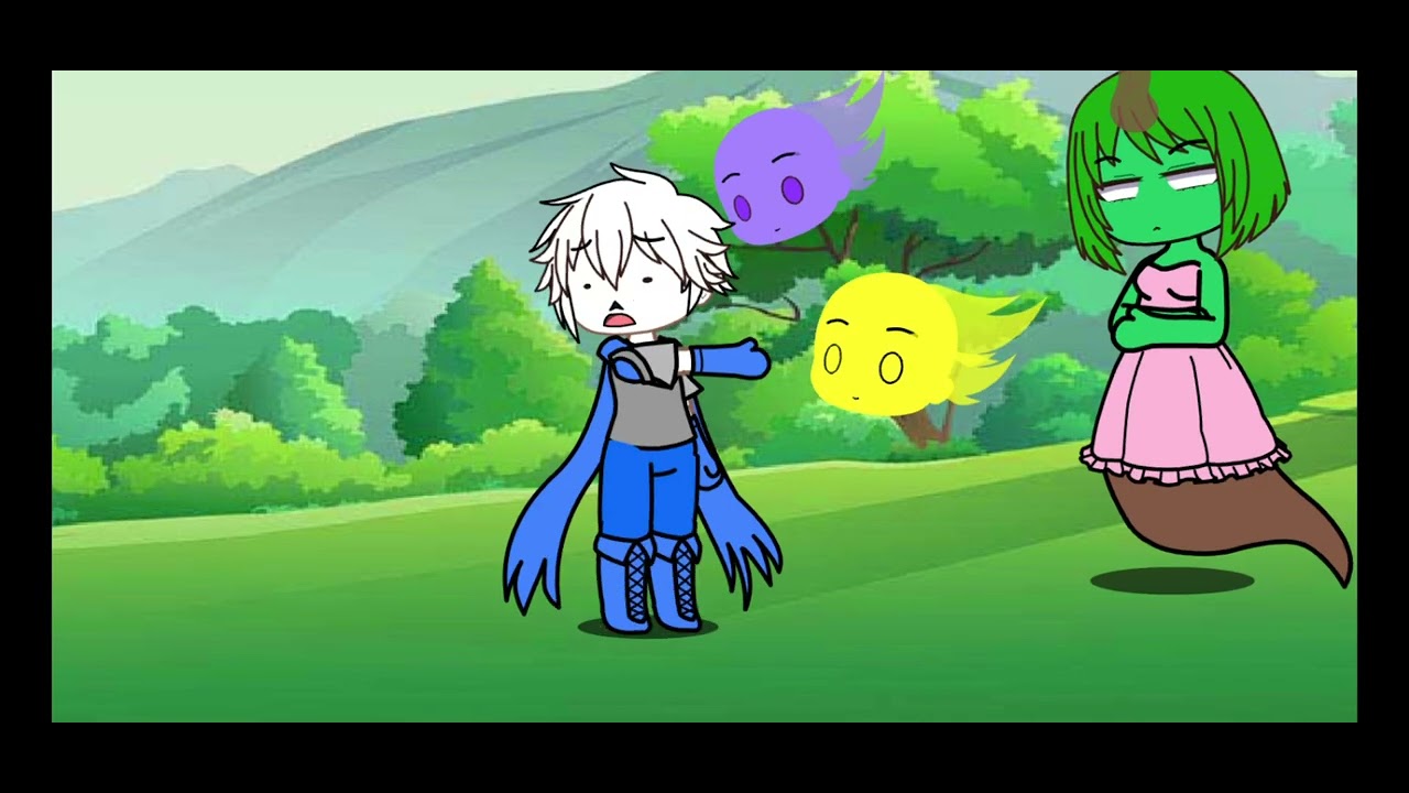 Dreamtale au blue meets nim meme Gacha club - YouTube