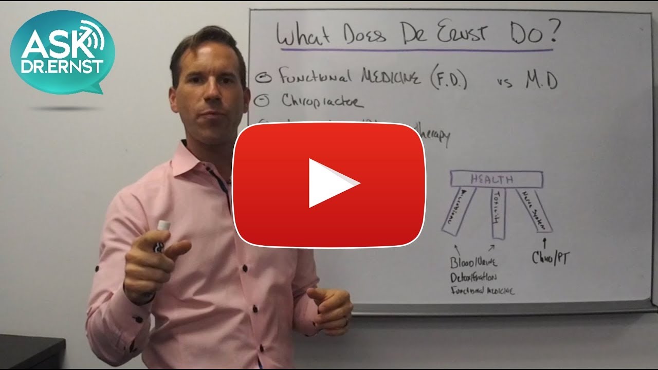 What Do I Do To Help People Heal Themselves - Dr. Aaron Ernst - YouTube