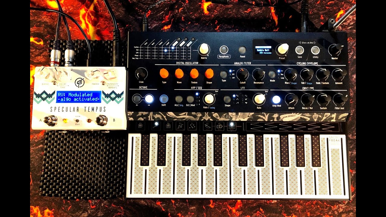 Arturia MicroFreak & GFI Specular Tempus - Patch Design Tutorial - YouTube