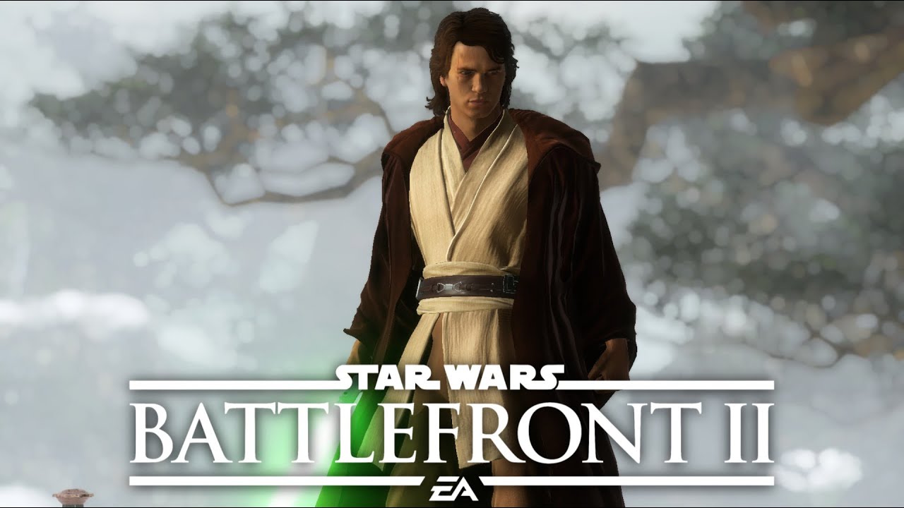 Jedi Master Anakin Skywalker ~ Battlefront 2 2017 Mods - YouTube