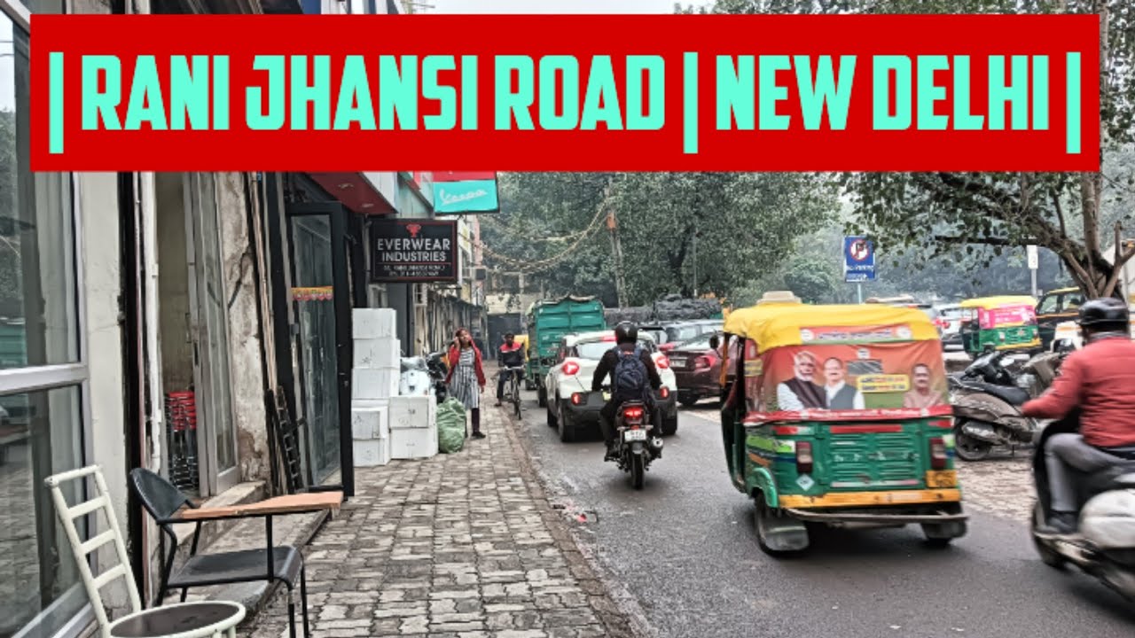 Upper Ridge Road, Faiz Road | Janta Market |Jhandewalan Mandir | Rani ...