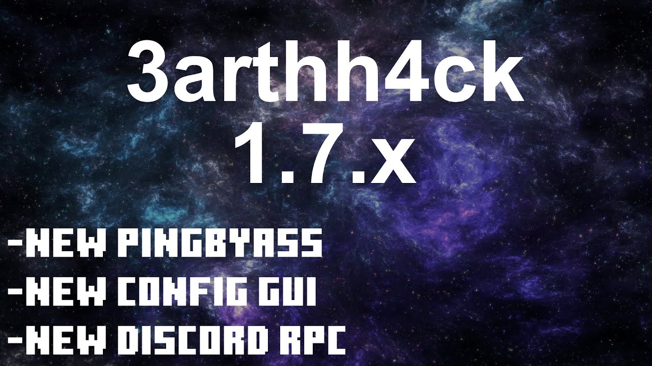 3arthh4ck 1.7.x - YouTube
