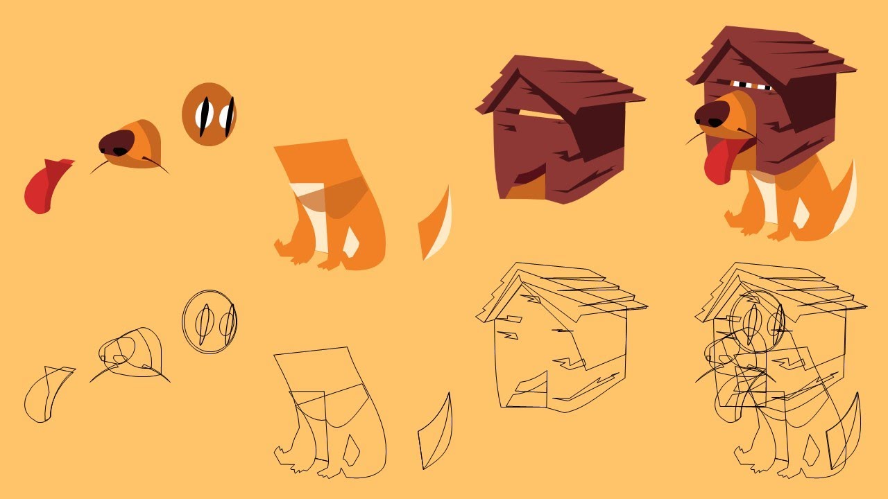 Dog Animation in PowerPoint Animations Character Animation - The Teacher