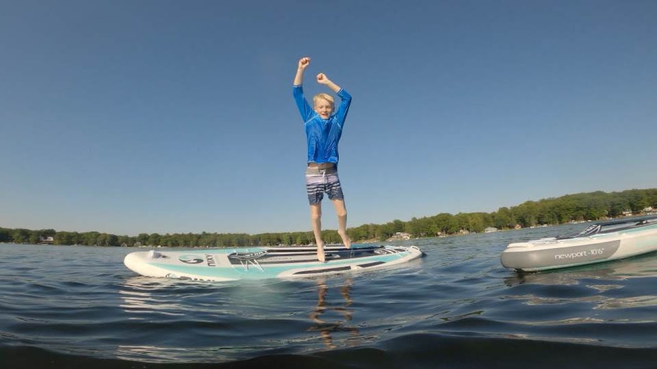 Taking the gopro underwater (cottage vlog) - YouTube