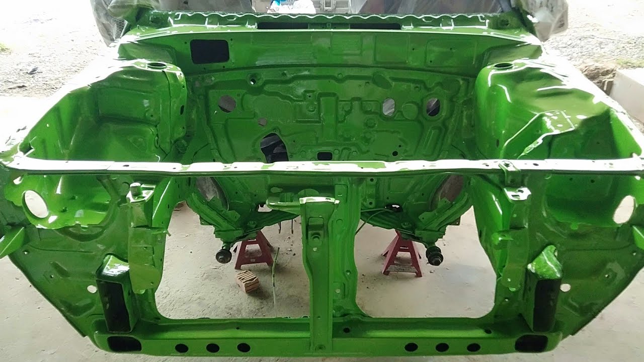 Paint Proton Iswara engine bay Green Pearl Kawasaki /cat enjin bay ...