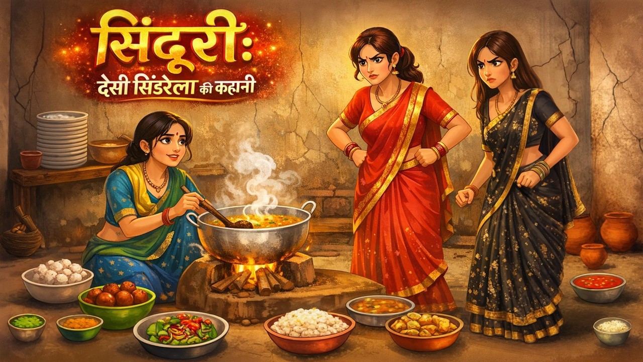 Sinduri : Ek Desi Cinderella Ki Kahani | Hindi Kahani | Hindi Animated ...