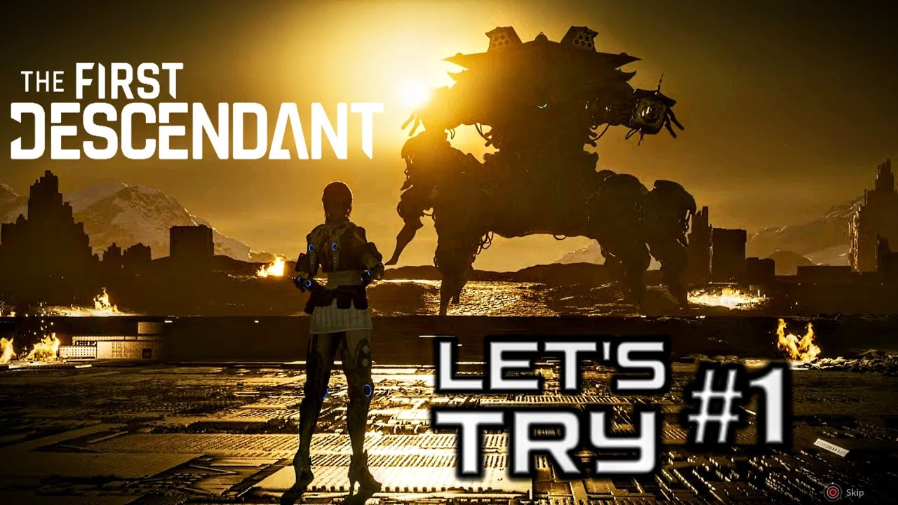 Let's Try The First Descendant LIVE #1 - YouTube
