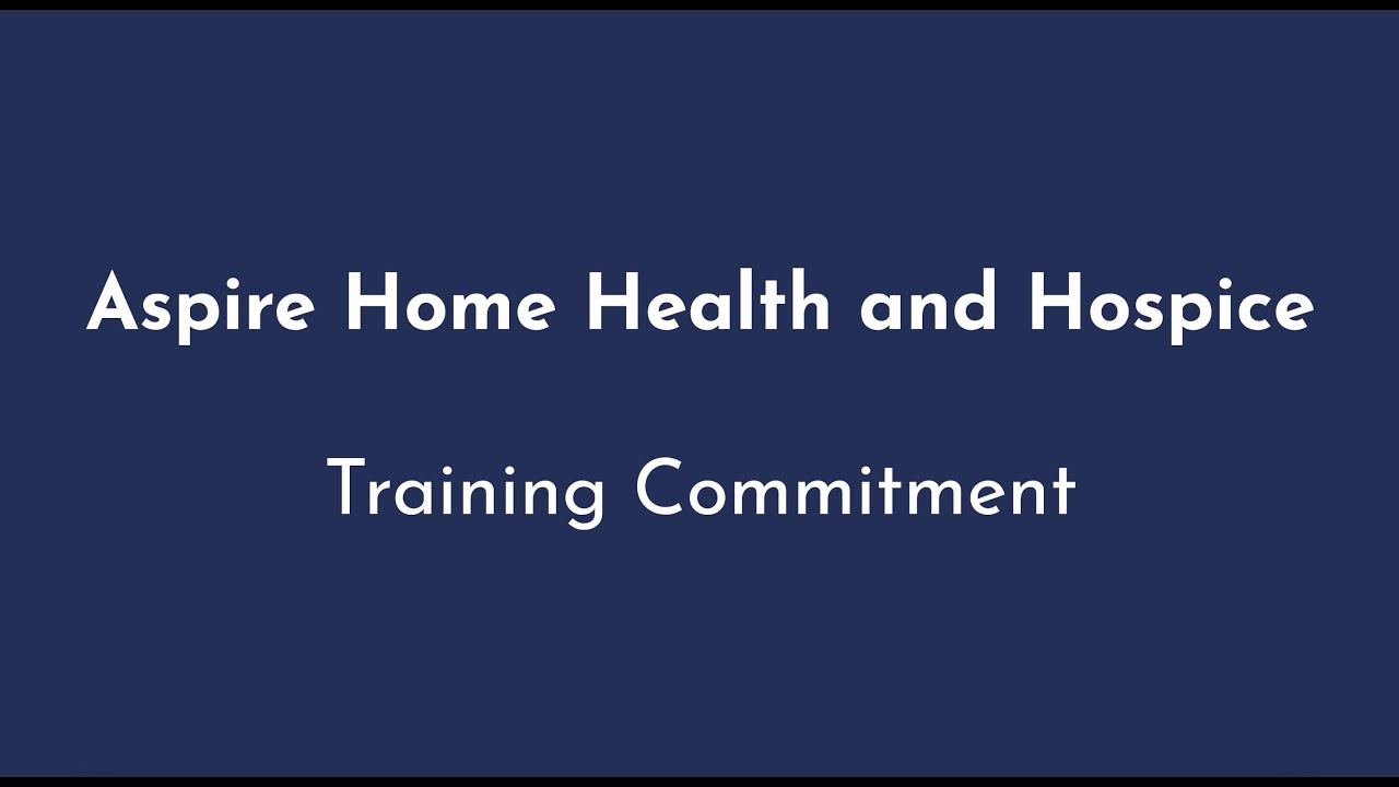 Aspire Training Commitment - YouTube