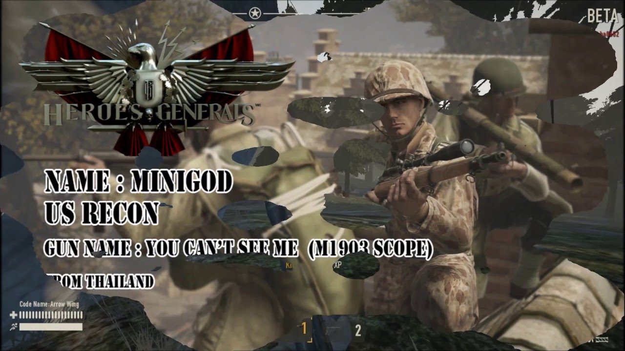 Heroes and Generals USA Recon By Minigod EP.2 รีคอน หัวร้อน - YouTube