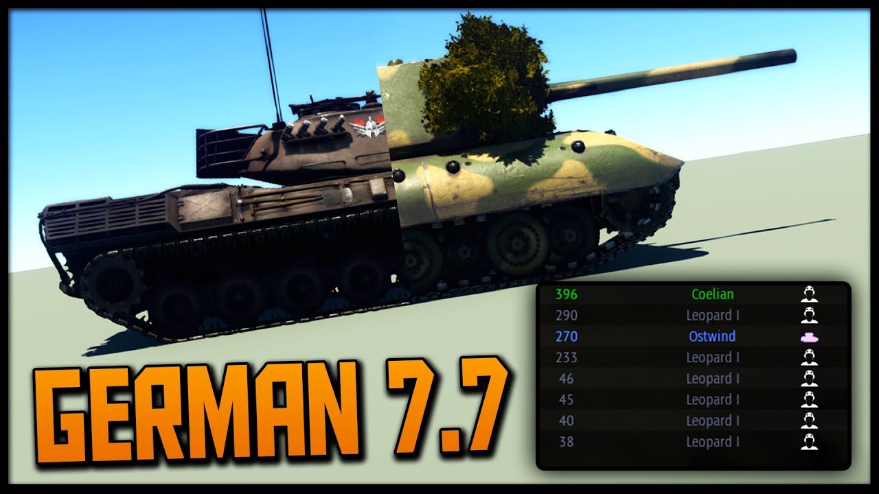 The Golden Tier | How to German 7.7 (War Thunder) - YouTube
