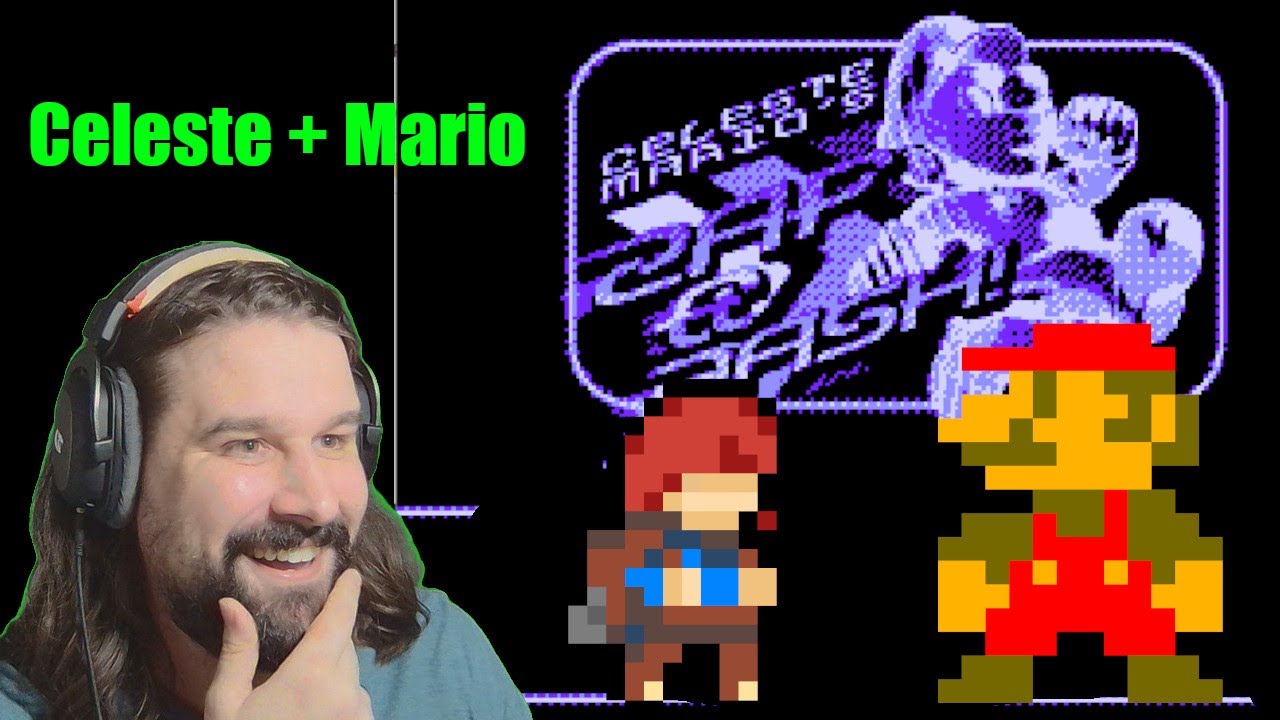 NES Mario Has Received Celeste Powers! // Celeste Mario's Zap & Dash - YouTube