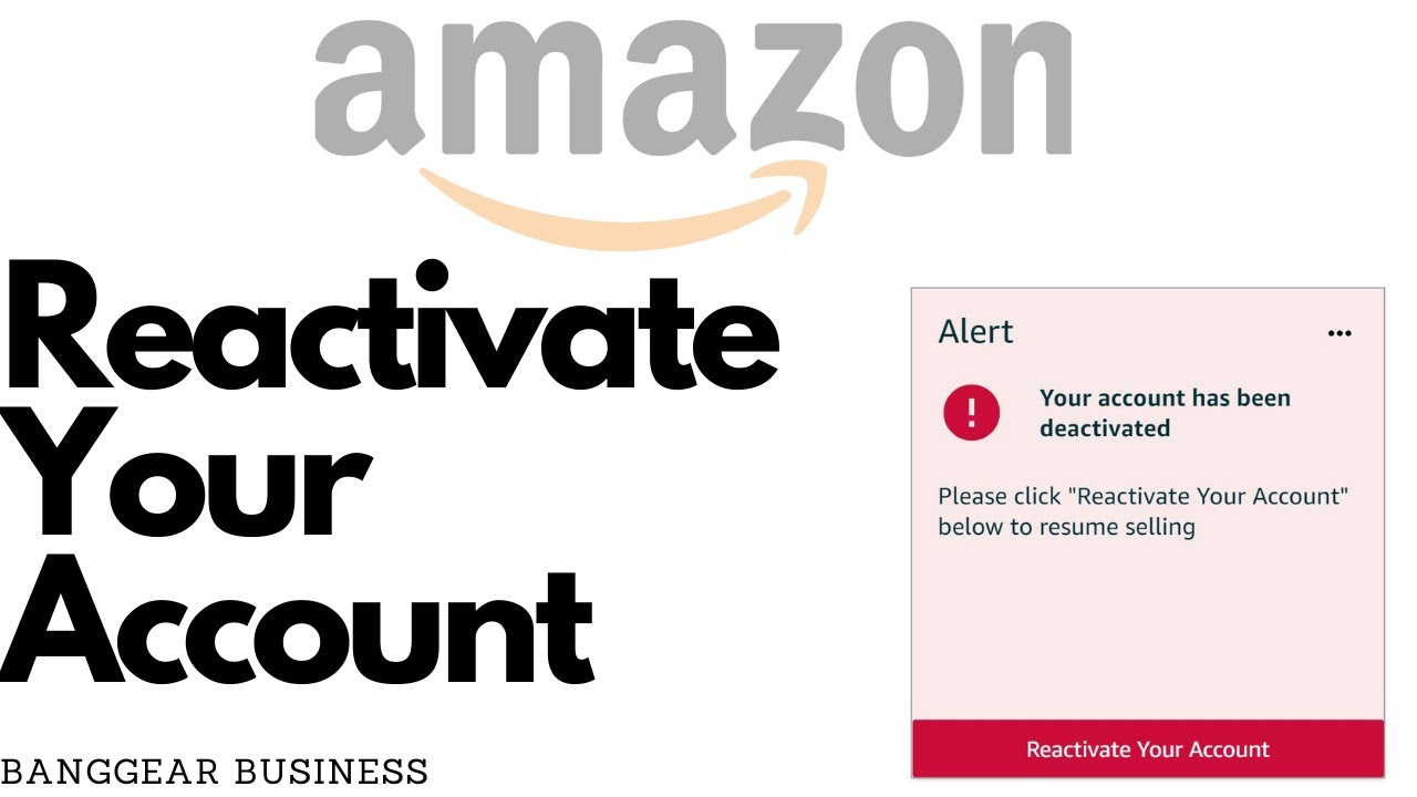How To Reactivate Your Amazon Seller Central Account Your Account Has How To Reactivate Your Amazon Seller Central Account Your Account Has