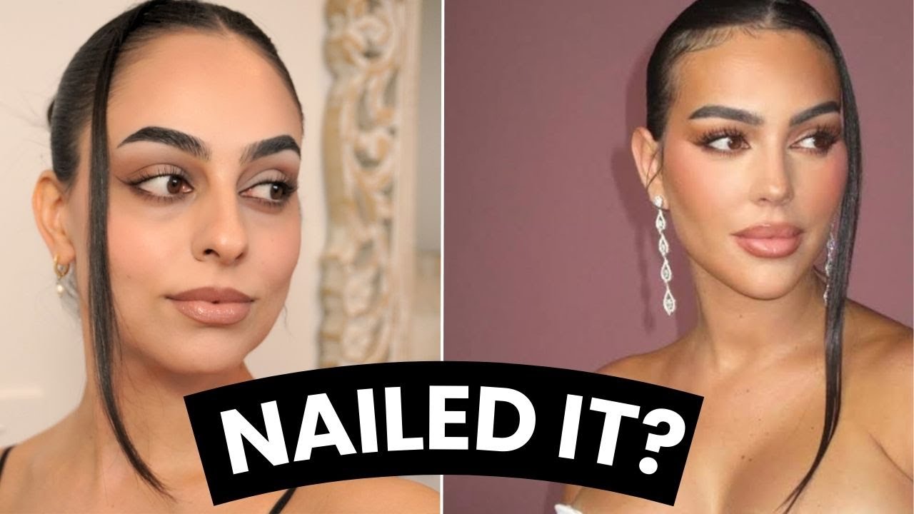 WATCH ME TRANSFORM INTO GEORGINA RODRÍGUEZ IN 5 MINUTES | HAIR TUTORIAL ...