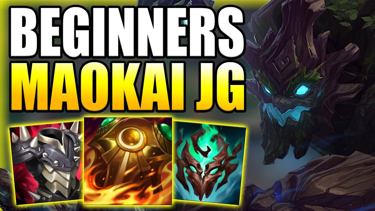 HOW TO PLAY MAOKAI JUNGLE & HARD CARRY GAMES FOR BEGINNERS! - Gameplay ...