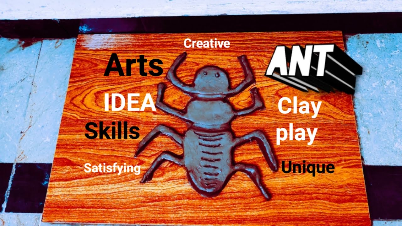 DIY Miniature/How to make an Ant 🐜 /with clay/#how #art #diy #miniature ...