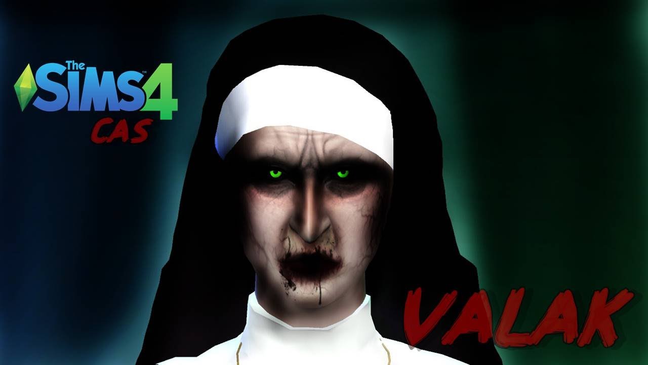 Sims 4 CAS- Valak // The Conjuring // Korku Seansı - YouTube