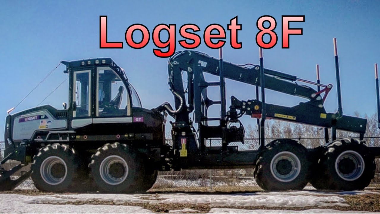 Caterpillar equipment and new logset! - YouTube