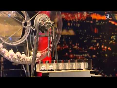 01.10.2011 - Ziehung der Lottozahlen - Samstagslotto - ARD -