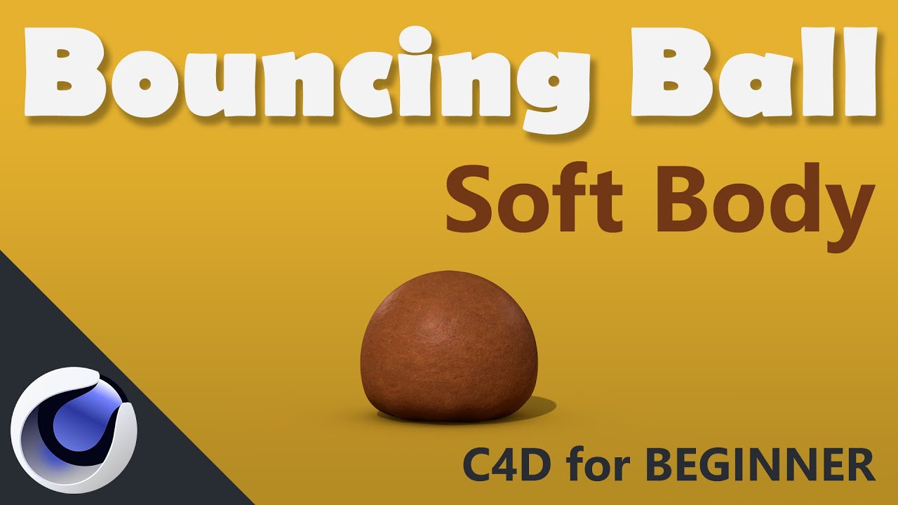 C4D Bouncing Ball Animation | Leather Ball | 3D | Soft Body | Cinema 4D Artist - YouTube