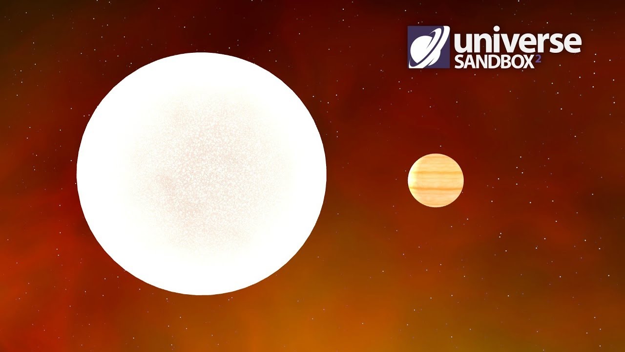 What If The Sun Had 1 Jupiter Mass, Universe Sandbox ² - YouTube
