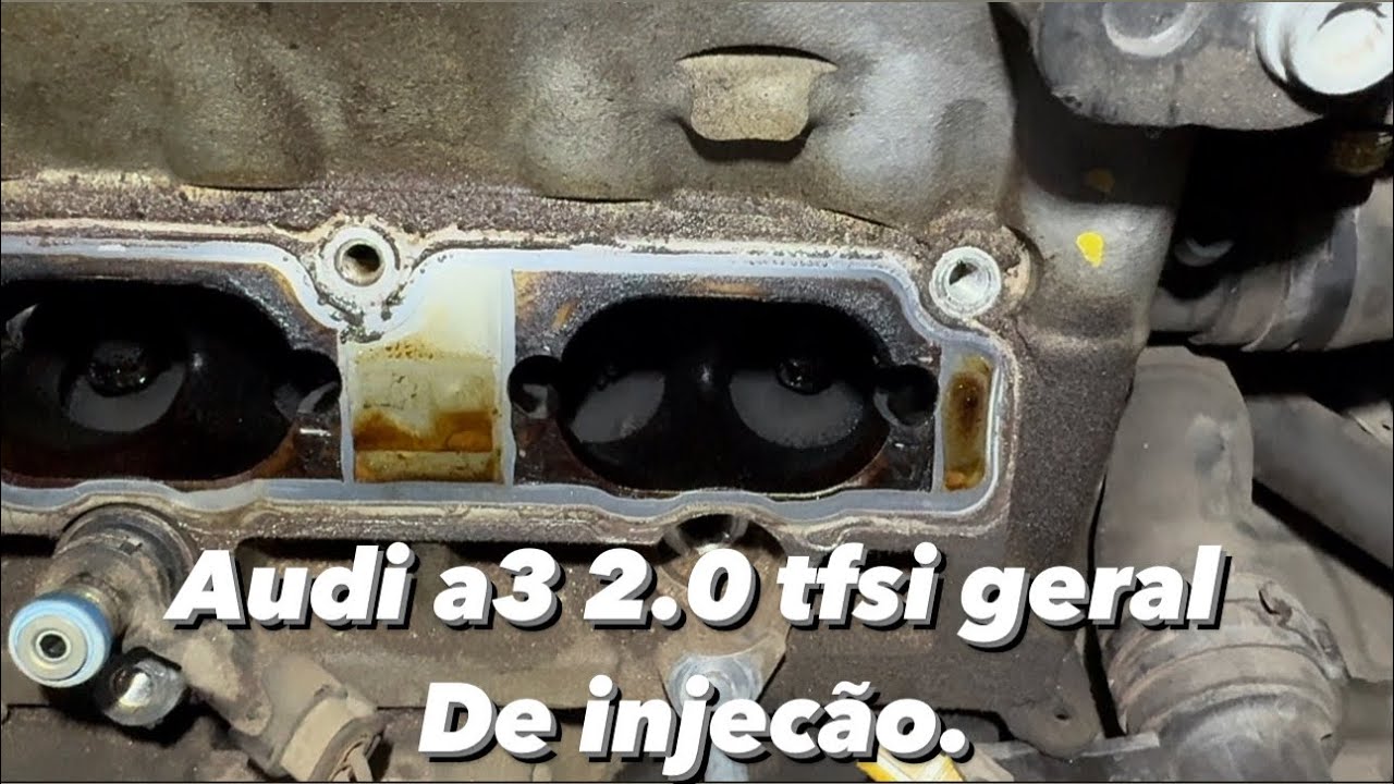 Audi a3 2.0 tfsi geral de injeção eletronica. Descarbonização e bicos ...