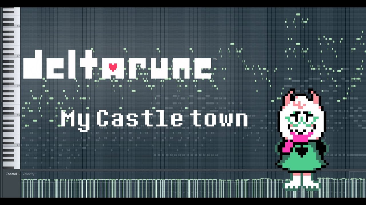 Deltarune - My Castle town - Recreation - YouTube