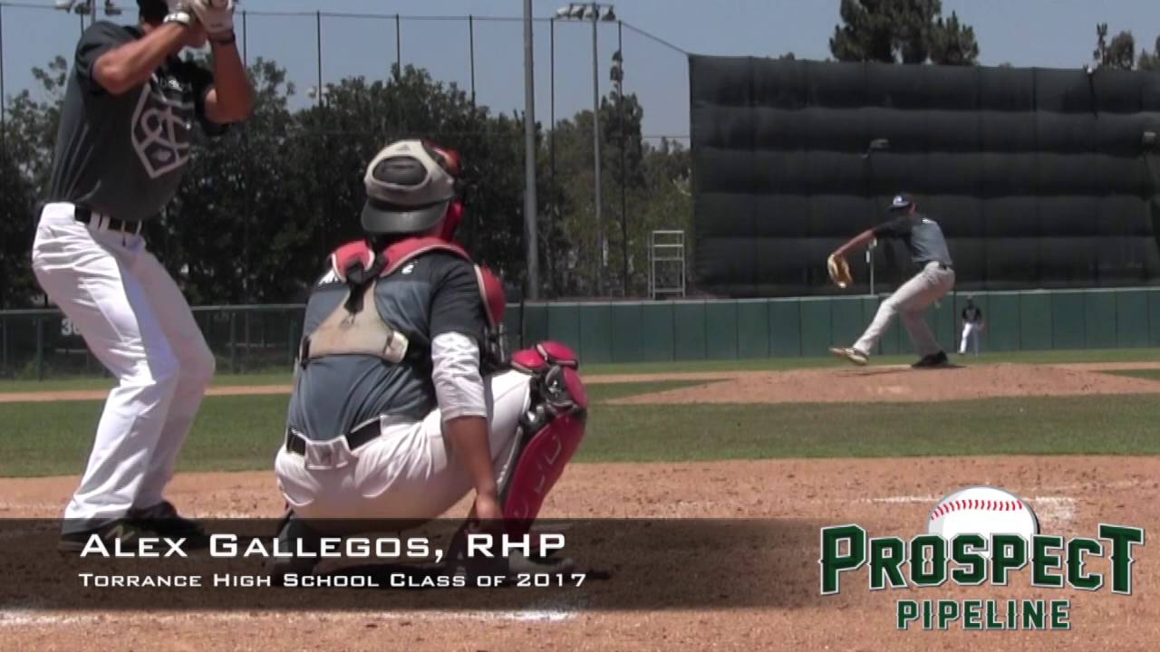 Alex Gallegos Prospect Video, RHP, Torrance High School Class of 2017 ...