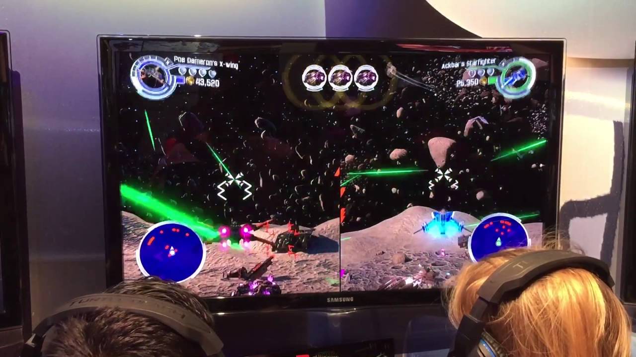 LEGO Star Wars: The Force Awakens Space Battles Preview - YouTube