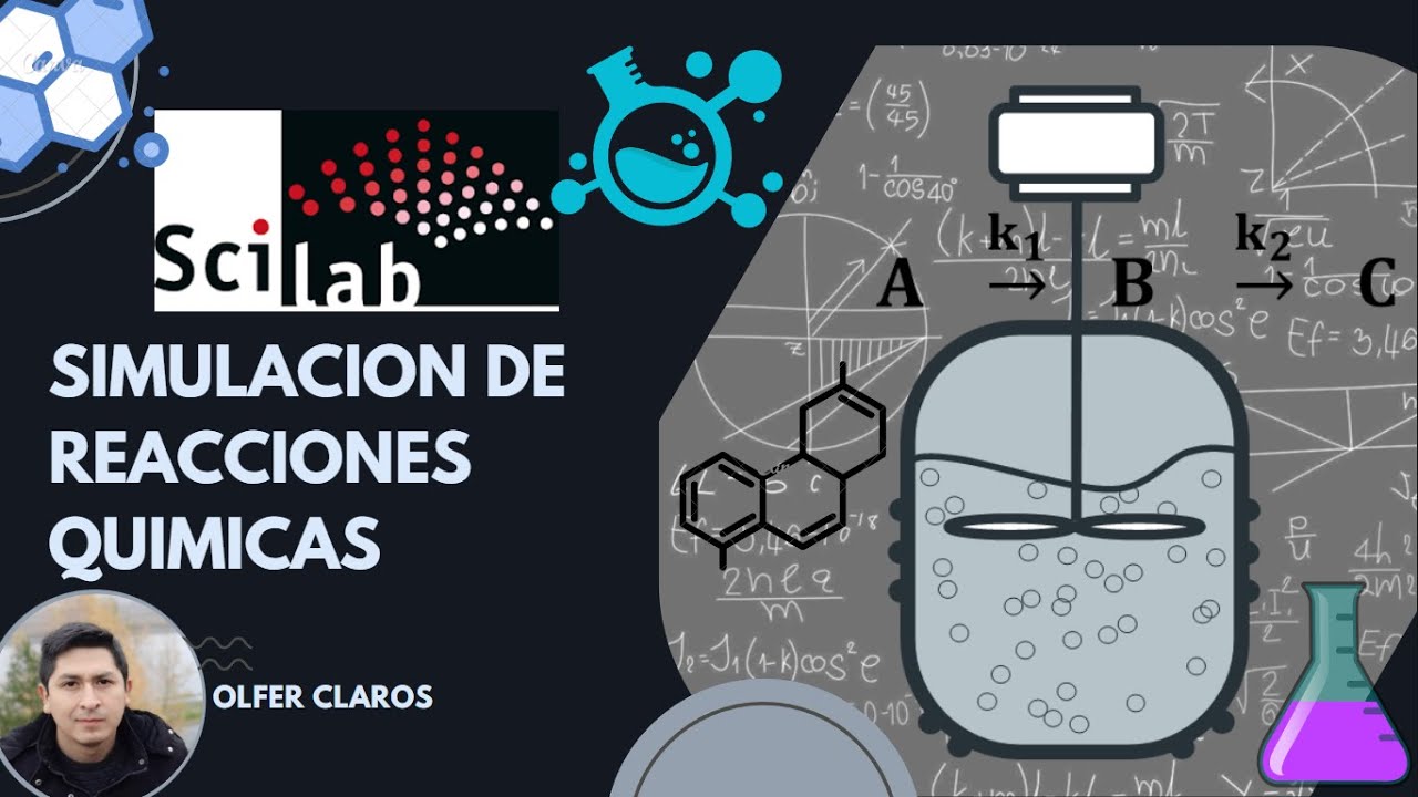 SIMULACION DE REACTOR DISCONTINUO EN SCILAB XCOS - YouTube