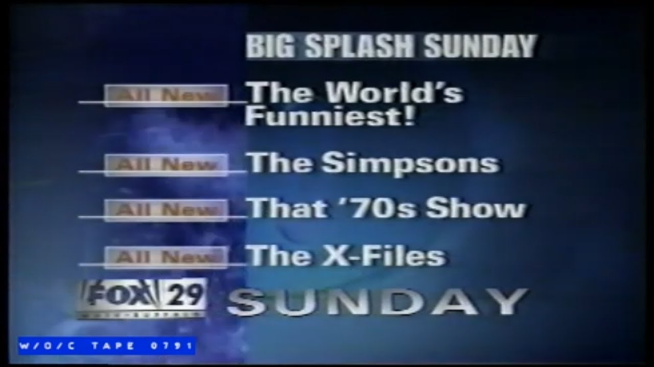 WOC Tape 0791 Station Promos Compilation - 1998 - YouTube