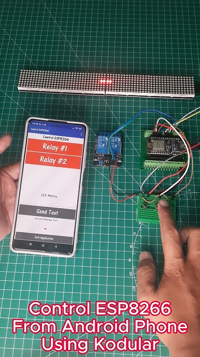 Control Esp From Android App Made Using Kodular With Mqtt Connection Youtube