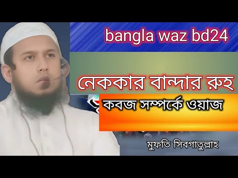 নেককার বান্দার রুহ কবজ সম্পর্কে ওয়াজ,মুফতী সিবগাতুল্লাহ, bangla waz bd24,বাংলা ওয়াজ বিডি২৪ ...