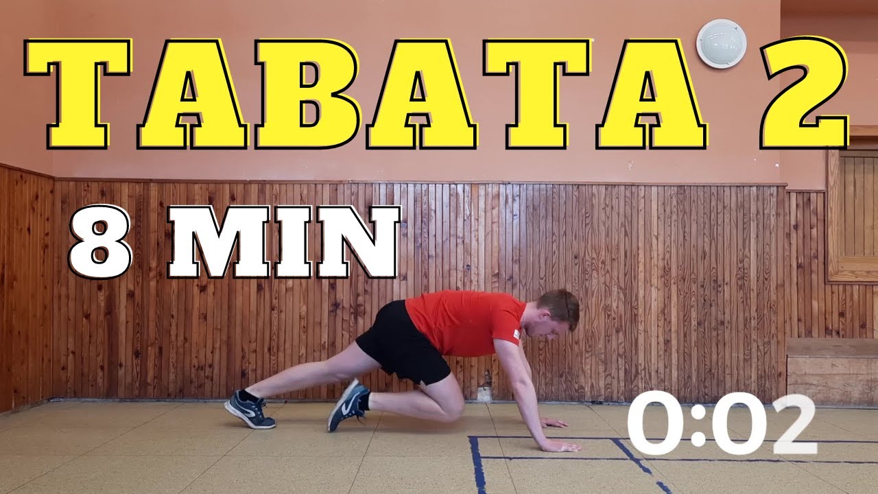 TABATA 2 | CVIČENÍ NA CELÉ TĚLO | 8 MIN - YouTube