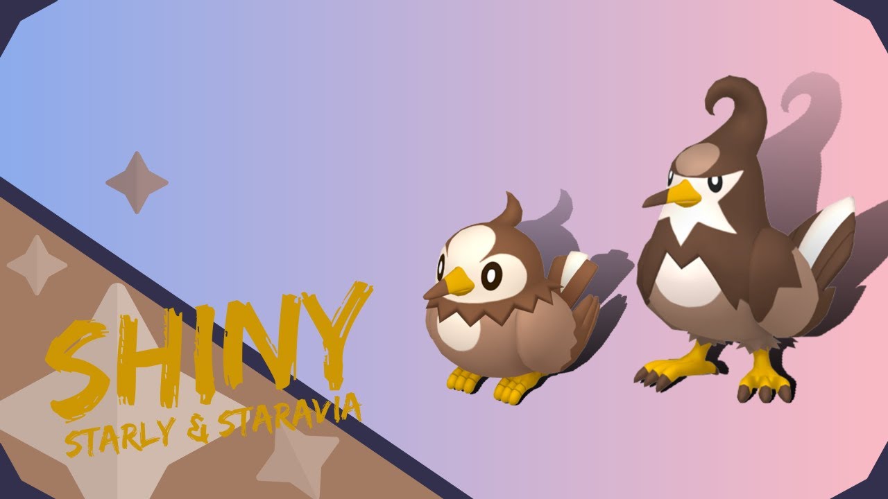 Shiny Staravia