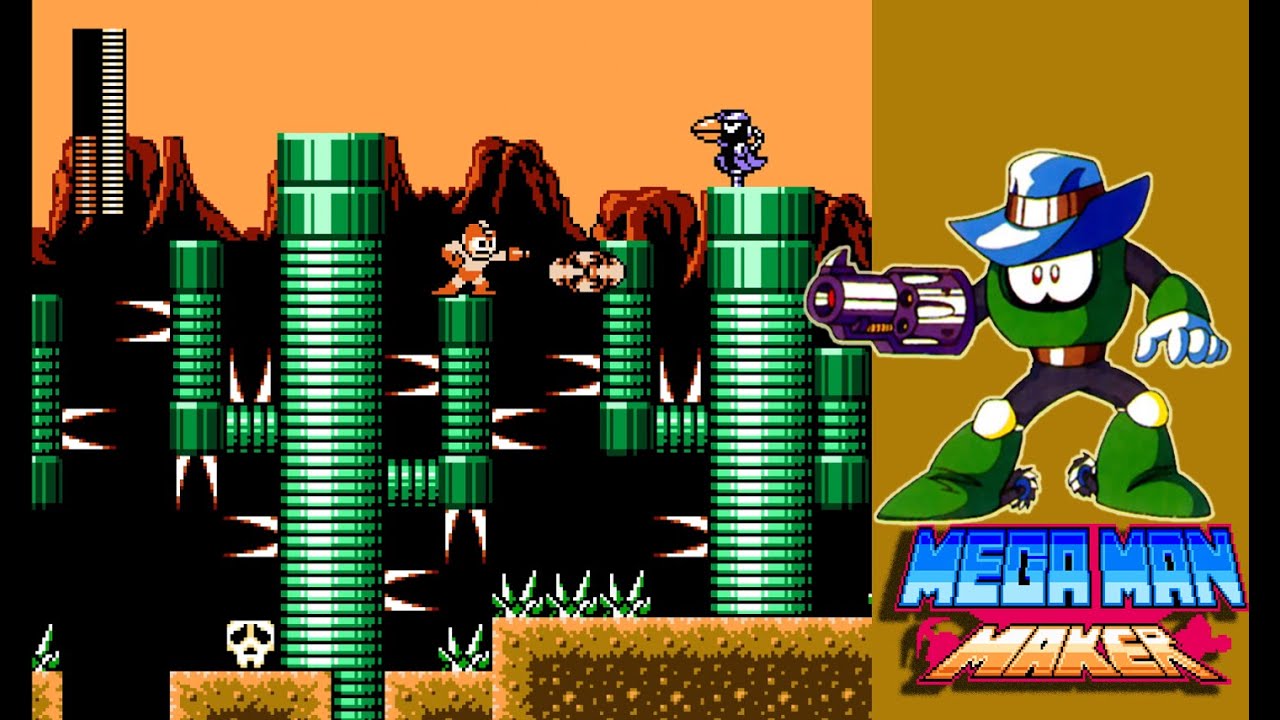 Mega Man Maker - Cactus Canyon - YouTube