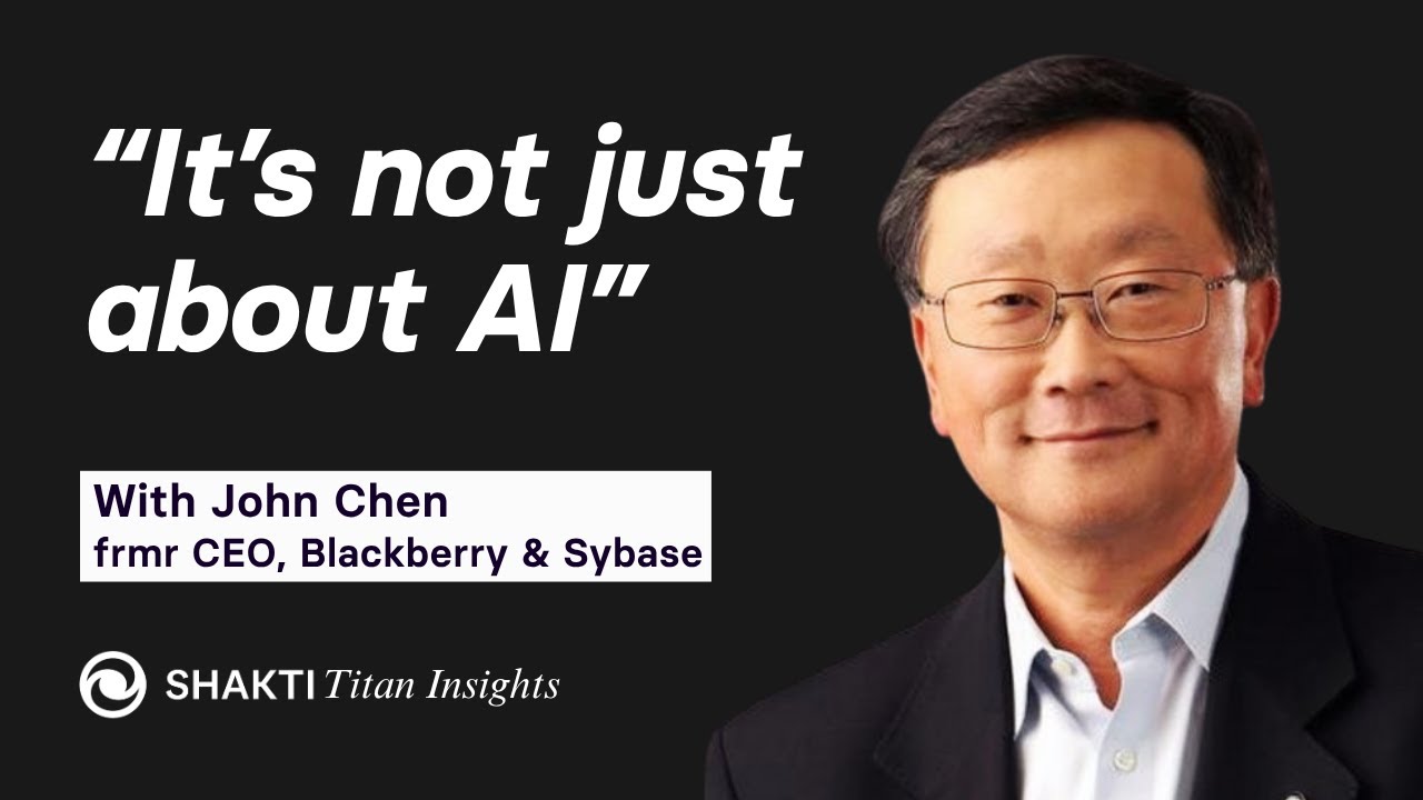 Going beyond AI with John Chen - YouTube