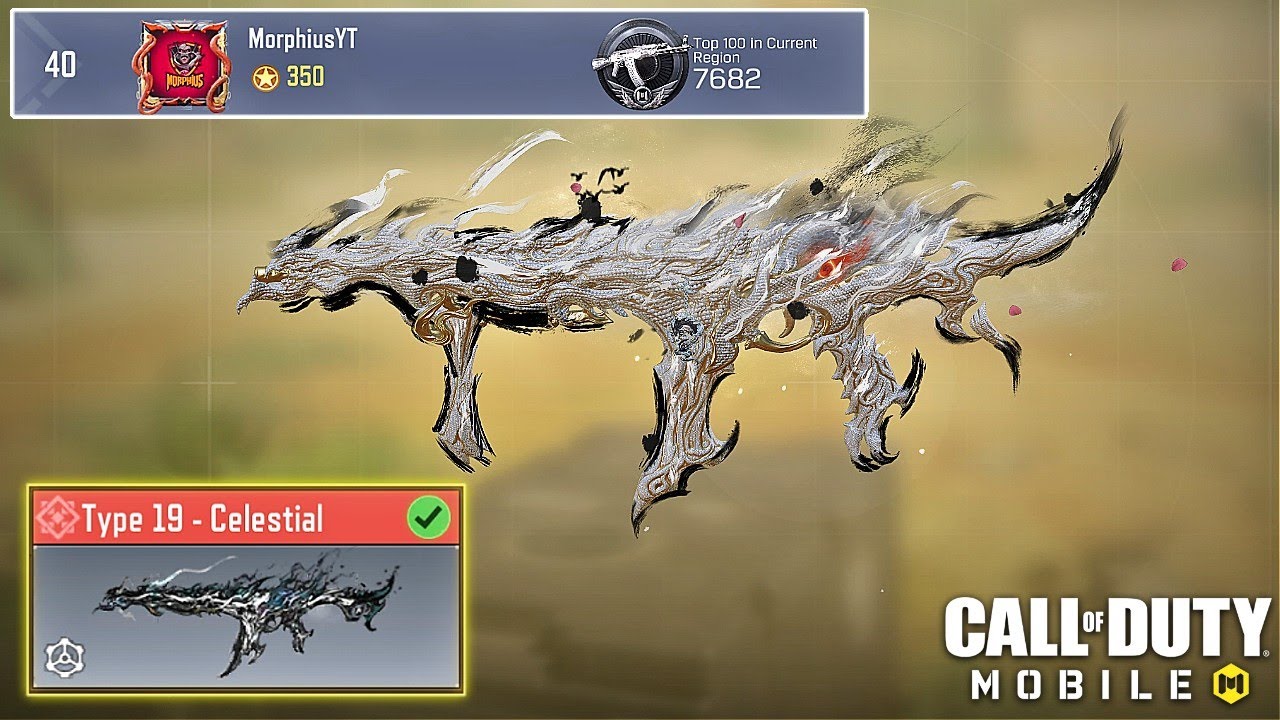 I m on Weapon Leaderboard with This Type 19 "Celestial Ink" Gunsmith ...