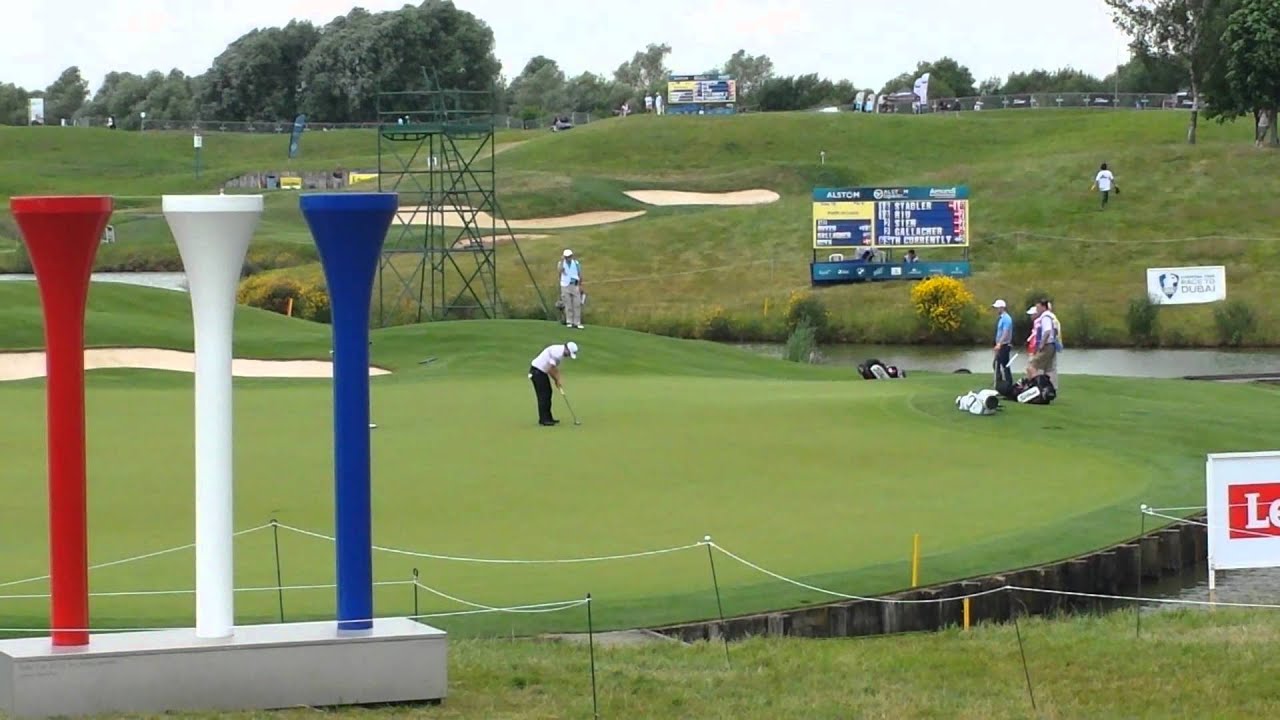 18th Green, Golf National - Cack Handed Golfer - YouTube