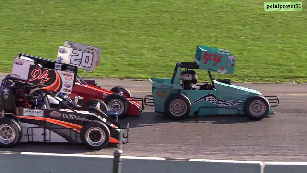 Flamboro Speedway Can-Am Midgets July 29,2017 - YouTube