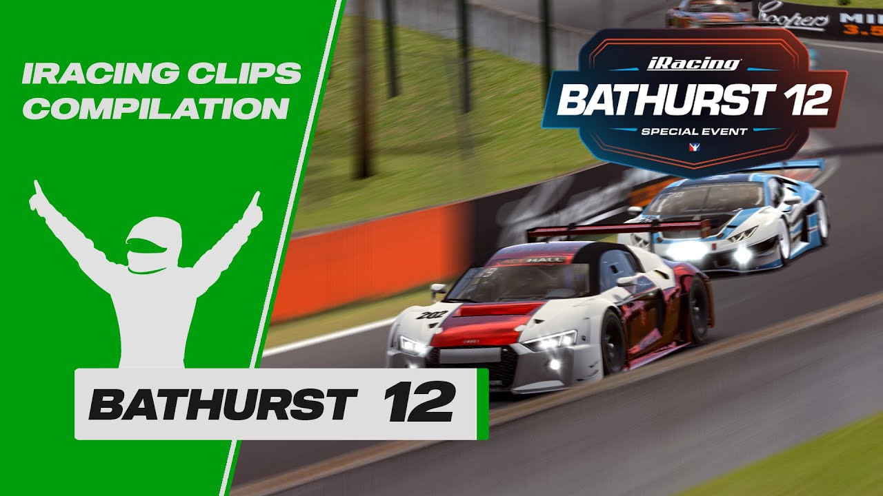 12H of Bathurst | iRacing Clips Compilation - YouTube