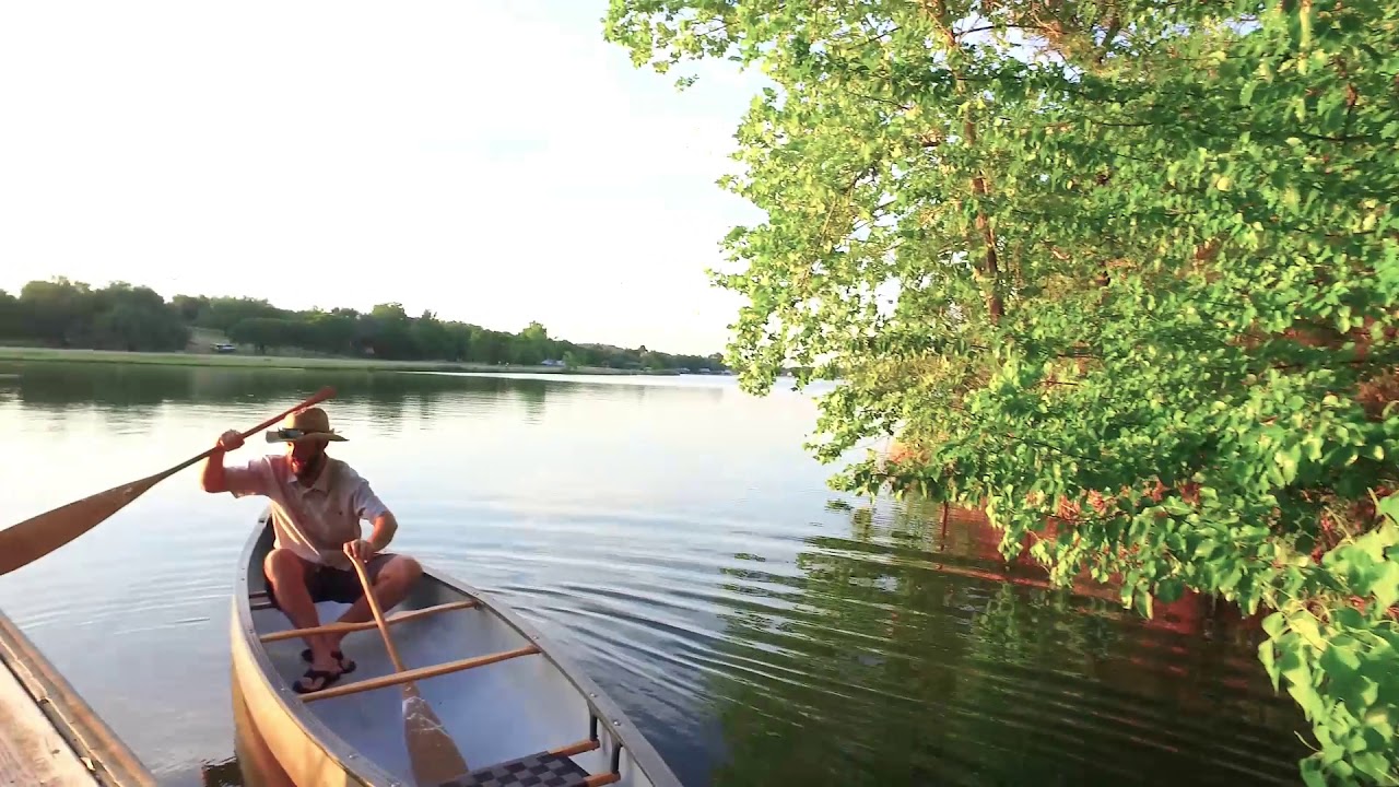 Trails of Horseshoe Bay - Sunset Canoe - YouTube