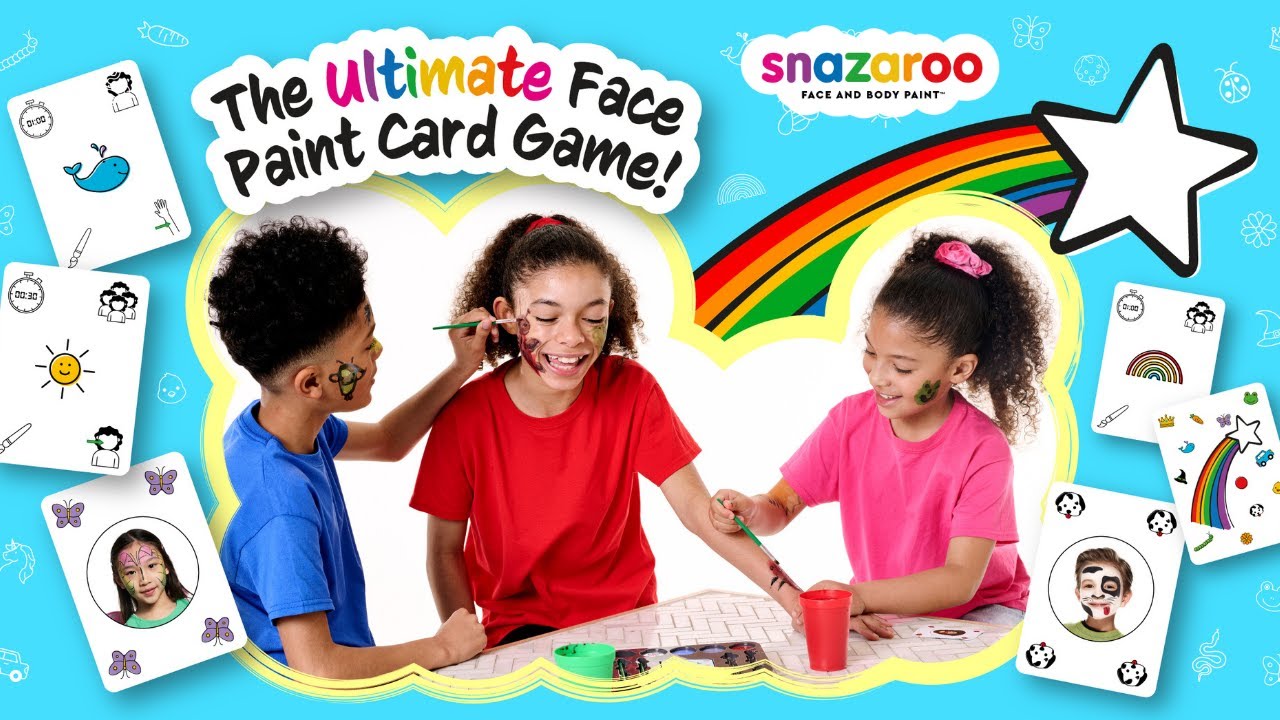 NEW | Paint and Play a Card Game - YouTube
