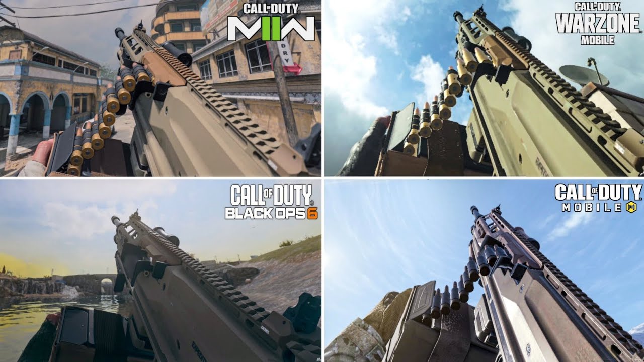 The Evolution Of RAAL MG - Weapon Inspections And Reloading Animations ...